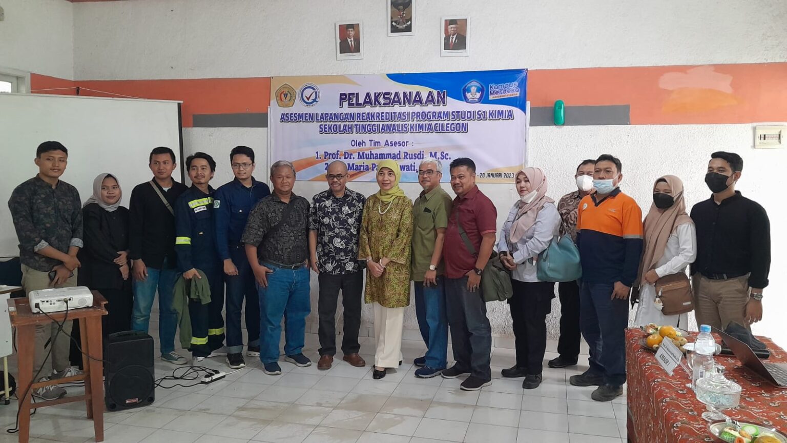 Asesmen Lapangan Reakreditasi Program Studi S1 Kimia oleh LAMSAMA – Sekolah Tinggi Analis Kimia ...